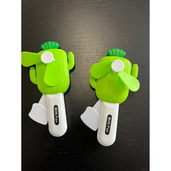 Other | 2 Catcus Hand Fans | Poshmark